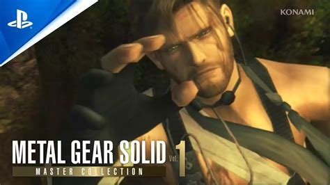 Já Disponível Metal Gear Solid Master Collection Vol 1 Ganha Trailer