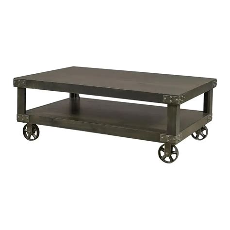 Dn910 Ght Aspen Home Furniture Cocktail Table Ghost Black