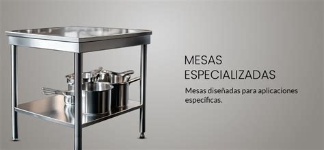 Mesas De Acero Inoxidable Ahorro Y Calidad De Fábrica — Inoxidablemx
