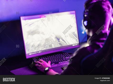 Gamer Typing Commands Image Photo Free Trial Bigstock