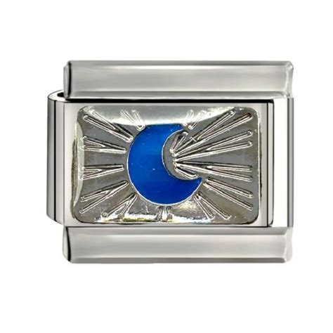 Moon Silver イタリアンチャームブレスレット Chamcham