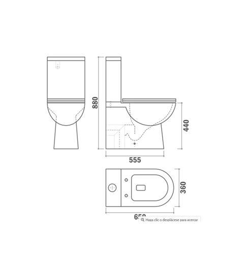 Strohm Teka 700200200 Inca Inodoro Rimless Compacto Blanco