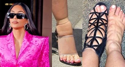 Kim Kardashians Sexy Feet And Hot Legs In High Heels