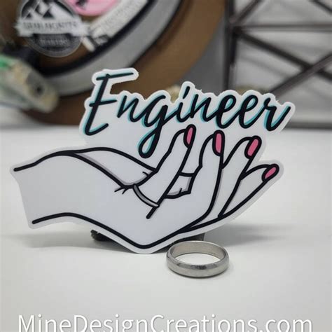 Women In Engineering Ring Etsy