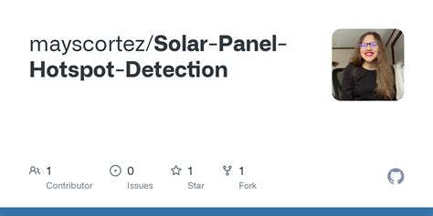 GitHub Mayscortez Solar Panel Hotspot Detection