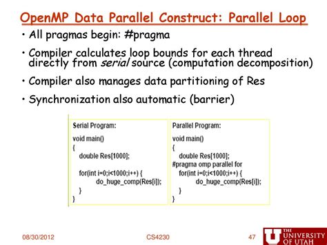 Cs4961 Parallel Programming Lecture 4 Memory Systems And Introduction