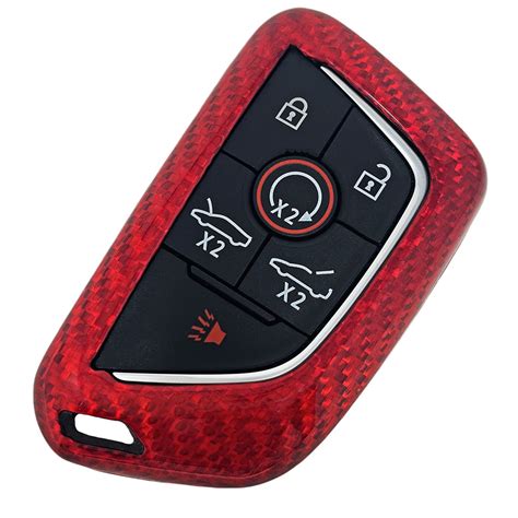 C8 Corvette Key Fob Case Carbon Fiber Red On Sale Corvette Forum