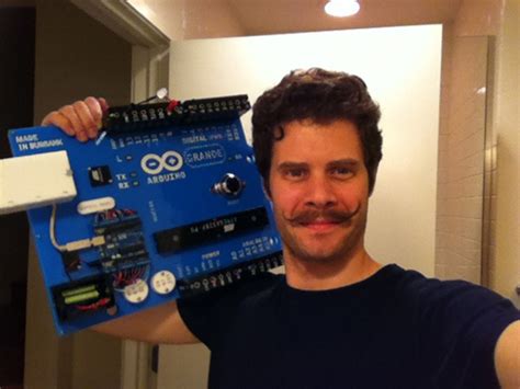 arduino grande is a comically large fully functional microcontroller arduino