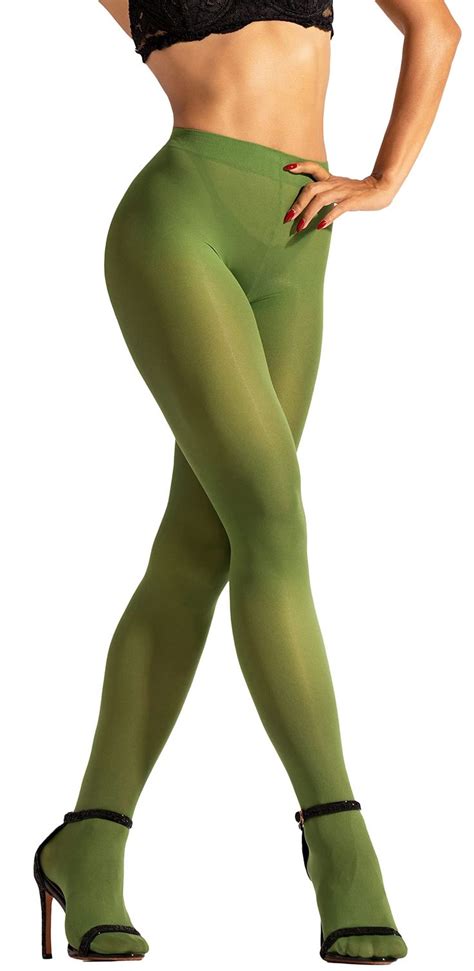 Sofsy Opaque Tights For Women [made In Italy] 29x Solid Color Pantyhose
