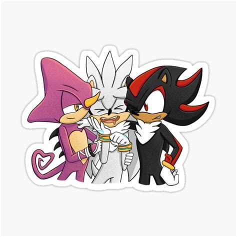 Espio Silver And Shadow Sticker For Sale By Mushroommantis Redbubble
