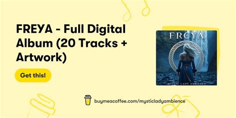 Freya Full Digital Album 20 Tracks Artwork Buymeacoffee