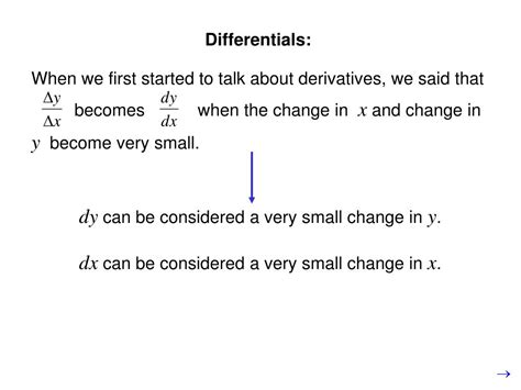 Ppt 4 4 Linearization And Differentials Powerpoint Presentation Free