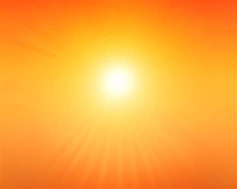 Premium Ai Image Orange Gradient With Sunrays