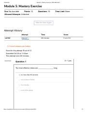 Module 5 Mastery Exercise 20FD-MKG420-1.pdf - 10/26/2020 Module 5: Mastery Exercise: 20FD-MKG420 ...