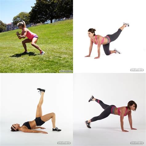 Big Booty Workout Collection Skimble Workout Trainer