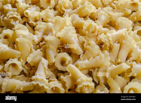 Gigli Or Campanelle Pasta Also Known As Riccioli Background Full