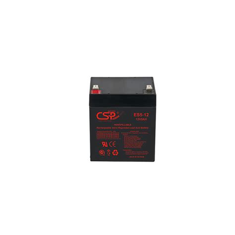 Csp 12v 5ah Lead Acid Rechargeable Battery Ielectrony
