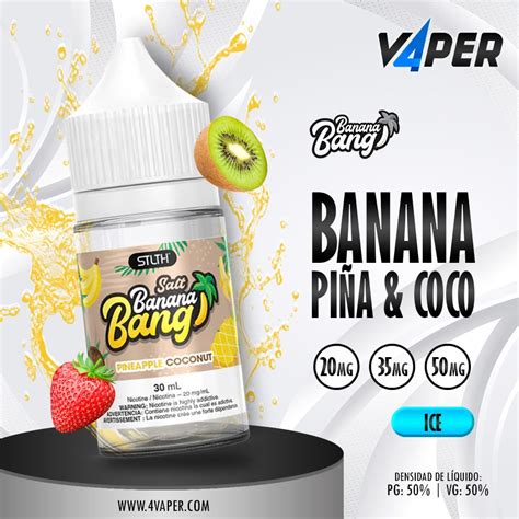 Banana Bang Ice Salt Pineapple Coconut 30ml