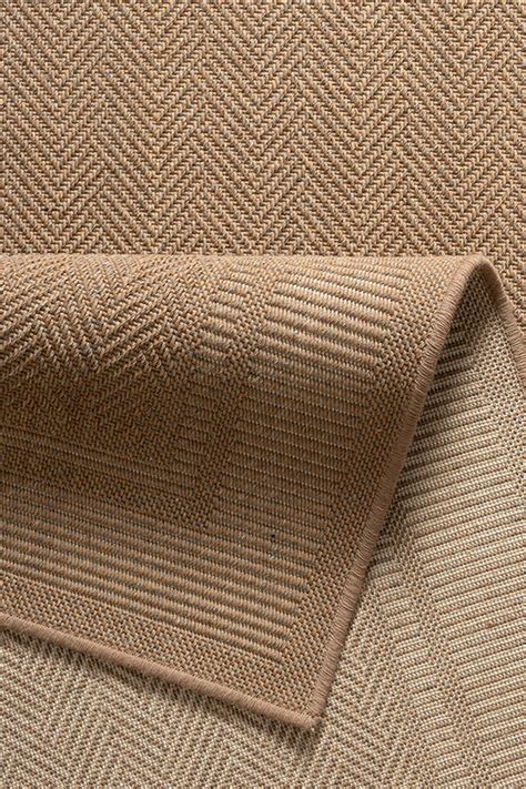 Кафяв вълнен килим Лана с рамка Килими КАМКО