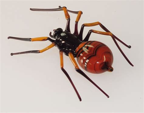 Spinne Braun Mit Einschmelzungen Glas And Geschenke