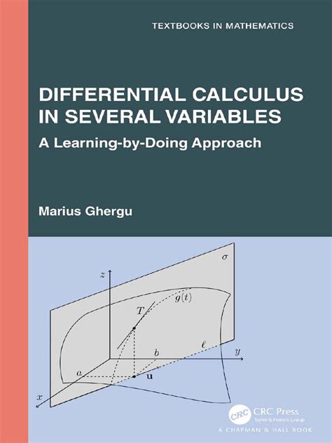 Textbooks In Mathematics Marius Ghergu Differential Calculus In