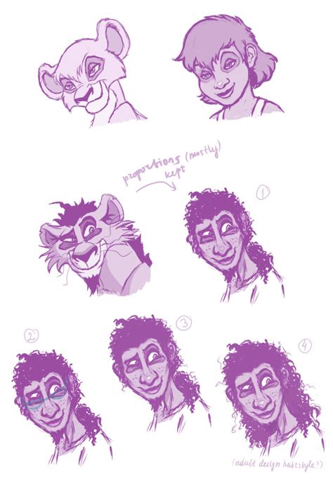 The Lion King 2 Human Au Vitani And Nuka Sketches My Latest Attempt At Drawing Humanized