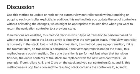 [v2] animating setstackroot on ios is impossible because of the