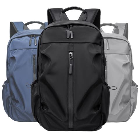 Mochila Impermeável Faculdade Notebook Entrada Usb Shopee Brasil