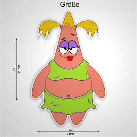 Patrick Star As A Girl