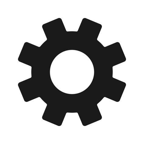 Gear Icon Vector Template Flat Design Illustration Eps 10 8441961