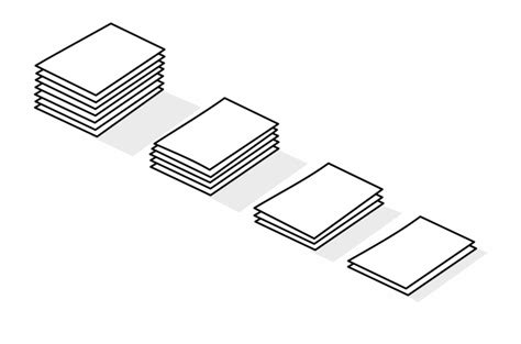 Paper Stack Icon At Collection Of Paper Stack Icon