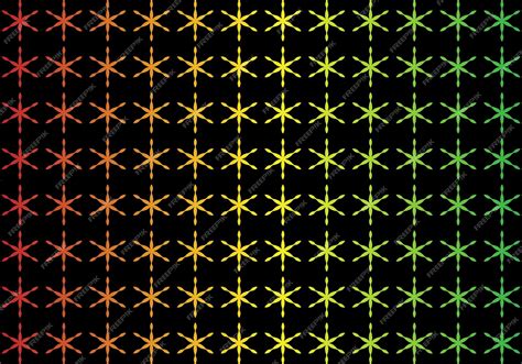 Premium Vector Pattern Reggae Background
