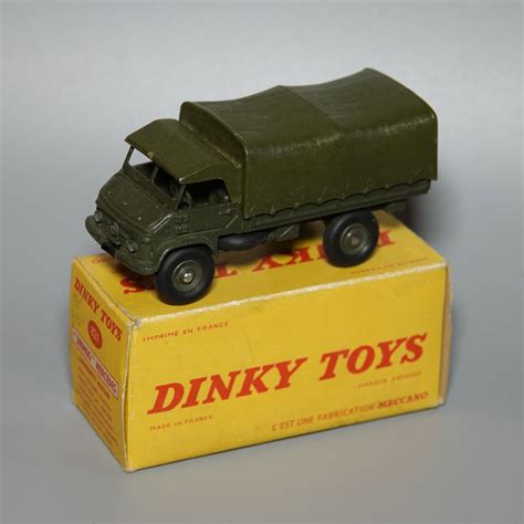 Dinky 821 Camionnette Militaire Unimog Mercedes Die Cast Models 4 You