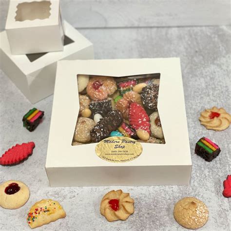 Assorted Cookie Boxes Modern Pastry Shop Inc