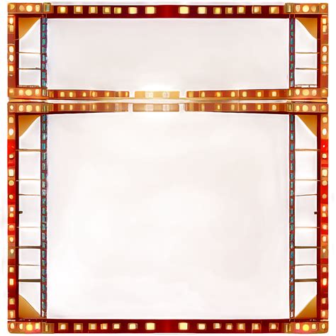 Download Artistic Film Frame Decoration Png Bbd