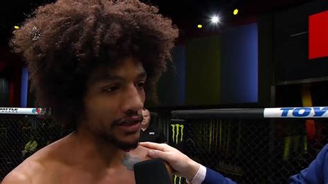 Alex Caceres Octagon Interview Ufc Vegas 66 Youtube