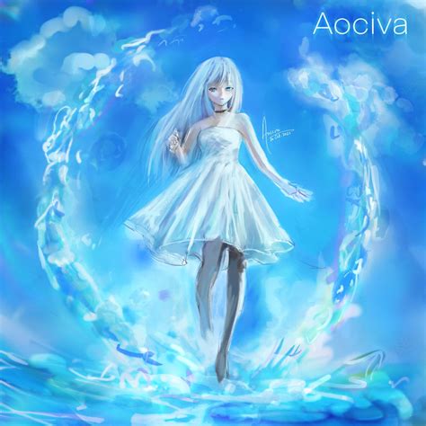 Anime Girl With Water Powers