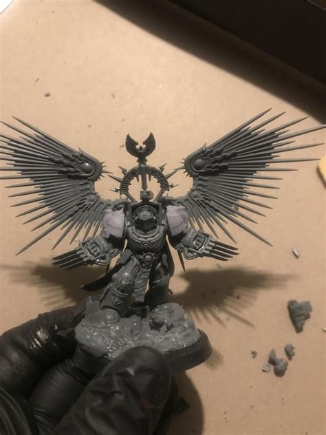 My Very First Kitbash For My Custom Chapter Master Rwarhammer40k