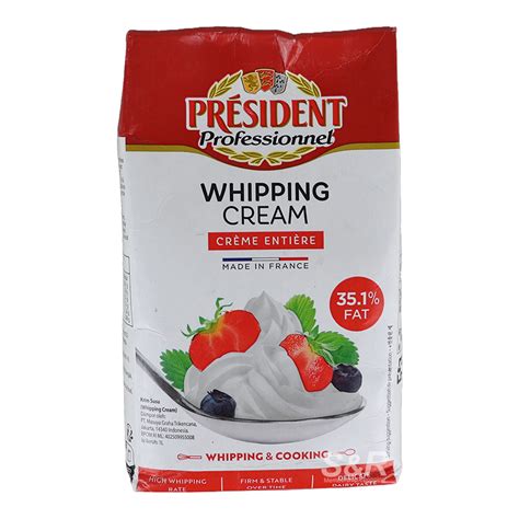 President Whipping Cream Halal At Jett Embling Blog