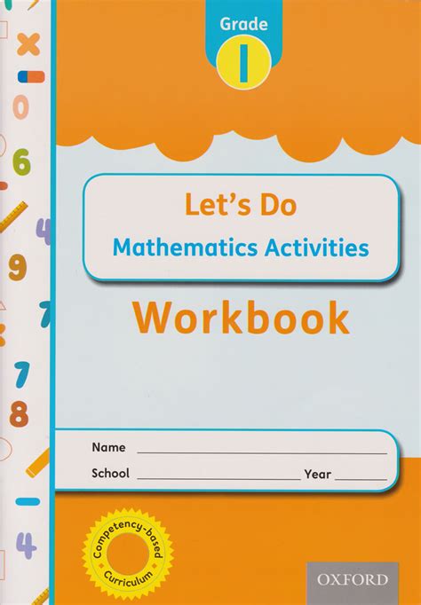 Buy Oup Lets Do Maths Activities Grade 1 Workbook Online Pick A Book Limited Kenya