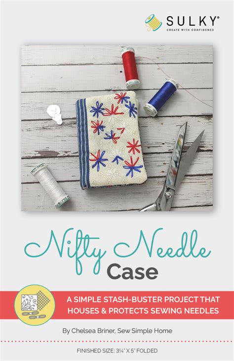 Needle Case For Safe And Pretty Storage Sulky
