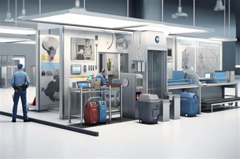 Premium Photo Enhancing Airport Security The Power Of Metal Detectors And XRay Scanners At