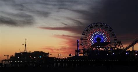 Pacific Park On Santa Monica Pier Santa Monica Ca California Beaches