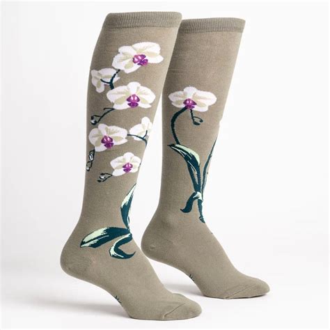 Orchids Knee High Socks Sock It To Me Outer Layer
