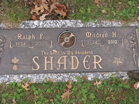 Ralph Flickinger Shader 1924 2000 Find A Grave äreminne