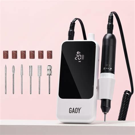 Portable Nail Drill Electric File 35000rpm Professional