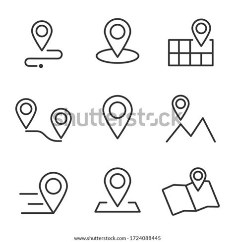 Geo Location Pin Icon Over 34 165 Royalty Free Licensable Stock Vectors Vector Art Shutterstock