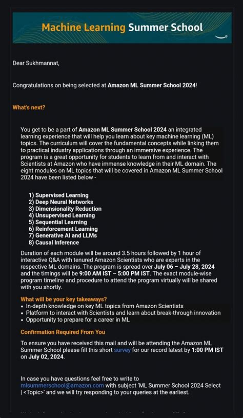 Sukhmannat Kaur On Linkedin Amazonmlsummerschool Machinelearning Ai