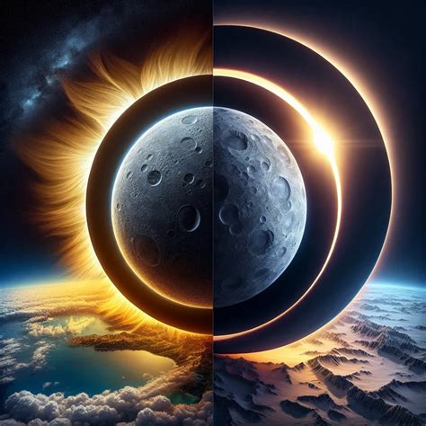 Total Eclipse Vs Annular Eclipse Comparison