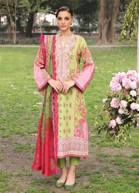 Bahaar By Ayzel Embroidered Lawn Suits Unstitched 3 Piece Aaf23b Azl 23